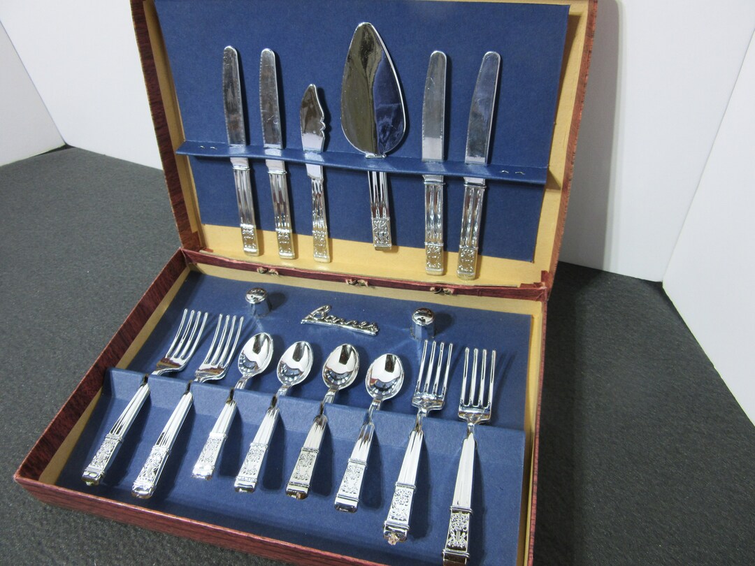 1950s Children's Plastic Flatware - Banner Metaltone Junior Tableware ...