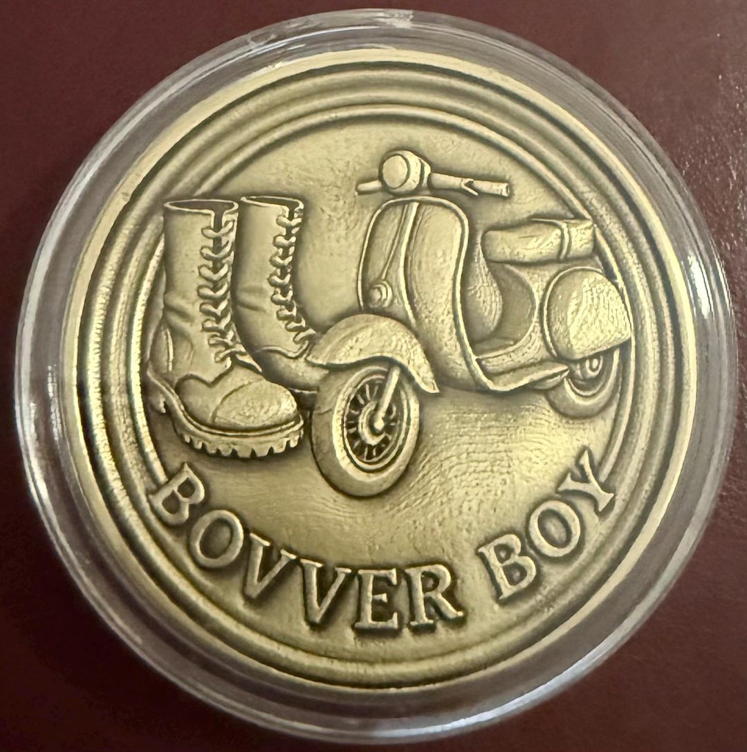 Bovver Boy Challenge Coin - Etsy
