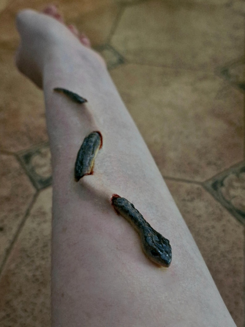 Weaving Snake Prosthetic | Silicone Prosthetic | SFX Makeup | Halloween ...
