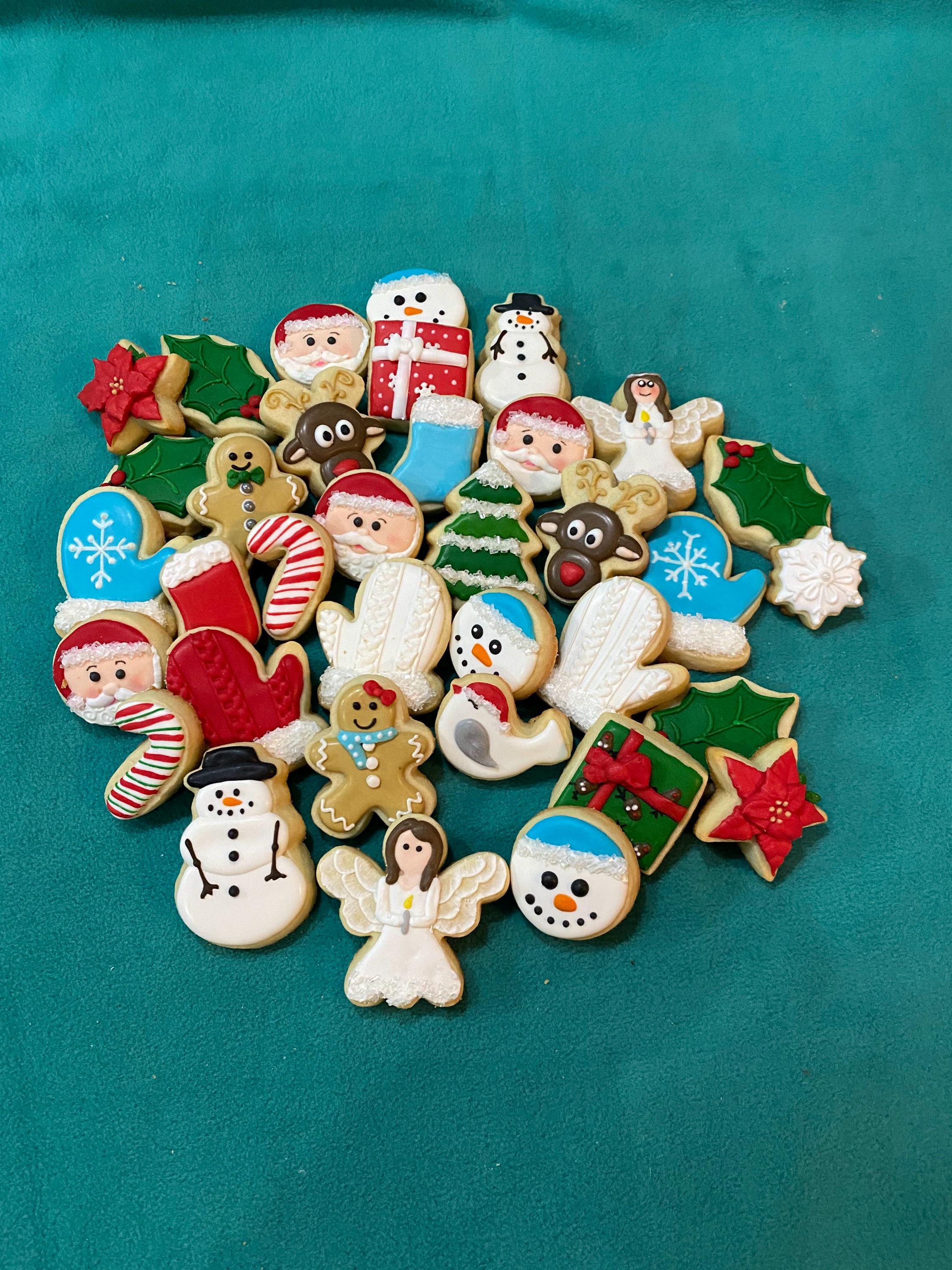 Holiday Cookie Set – Custom Decorated Gift - Etsy