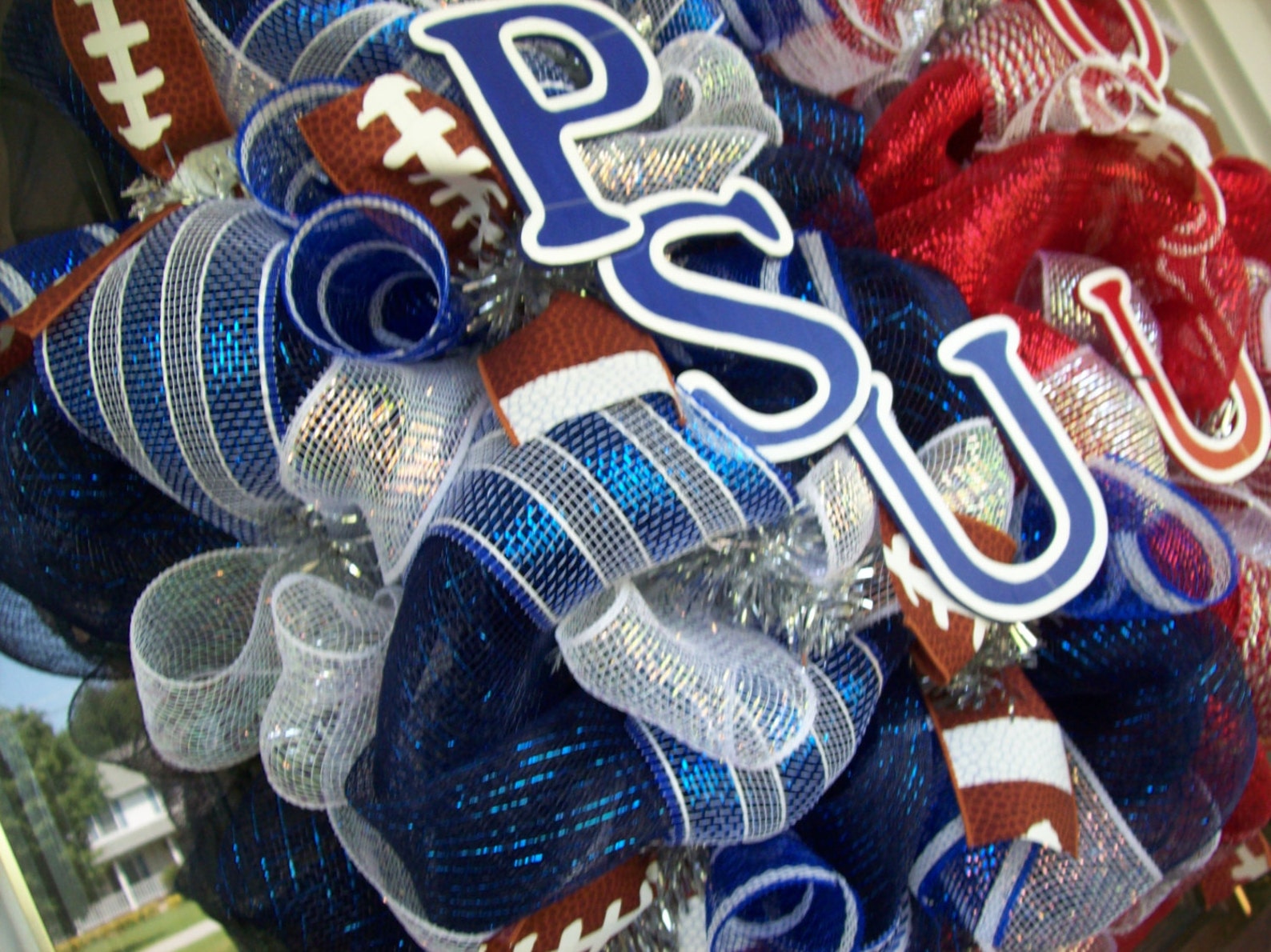 Penn State Wreath Ohio State Wreath OSU Wreath Football | Etsy