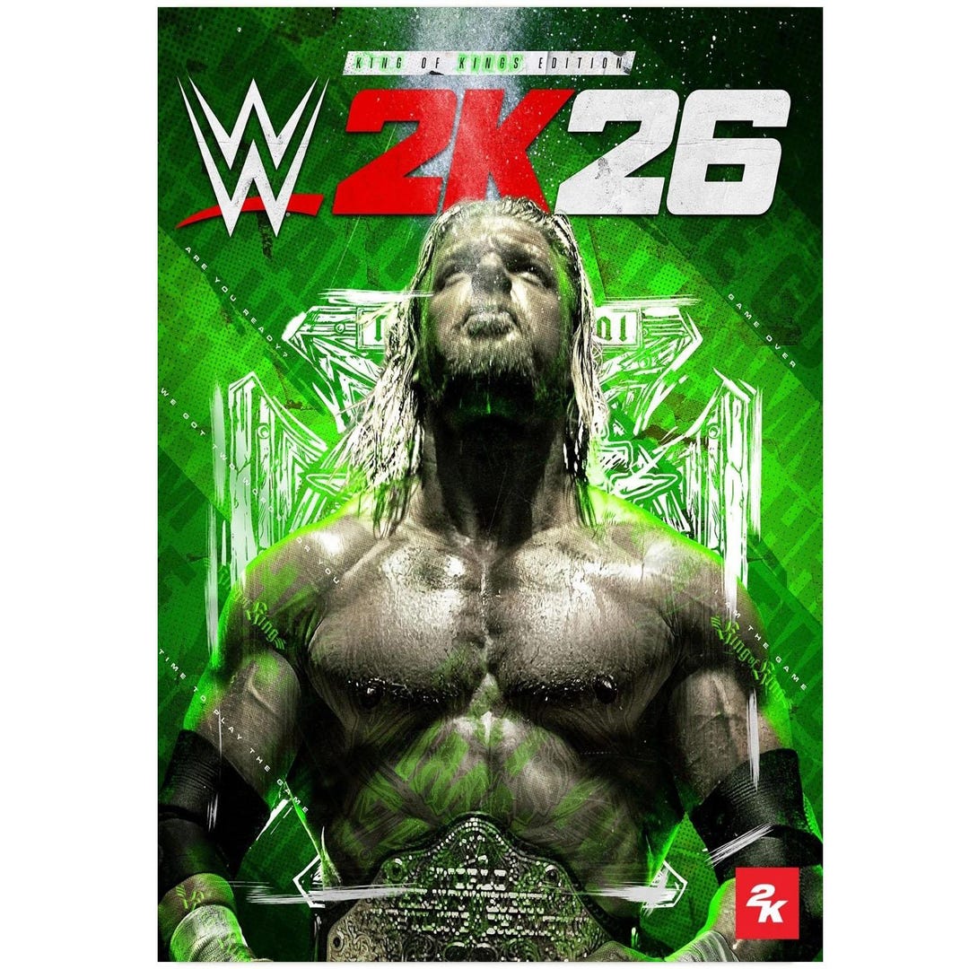 WWE 2K26 King Of Kings Edition Triple H Wrestling-Poster - Etsy.de