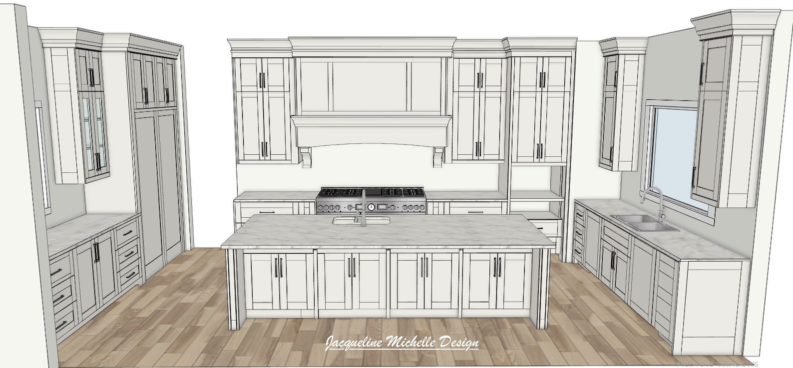 Kitchen Interior Designs, 3D Rendering, Kitchen Design, Kitchen Remodel ...