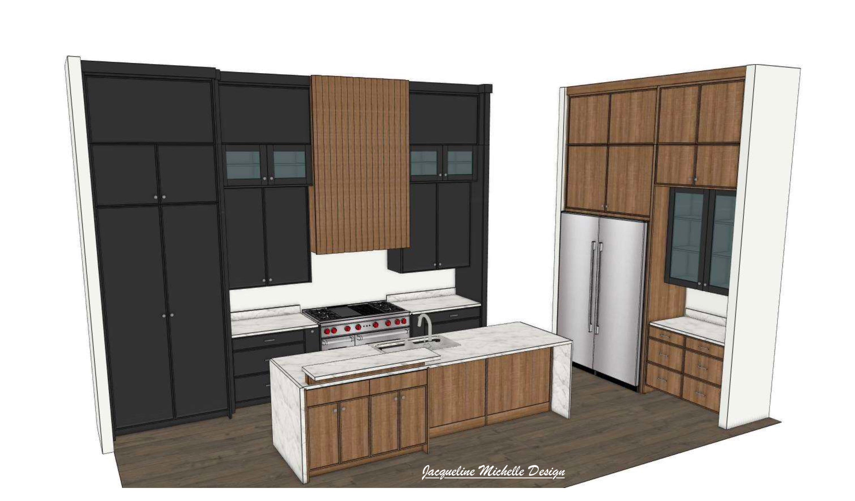 Kitchen Interior Designs, 3D Rendering, Kitchen Design, Kitchen Remodel ...