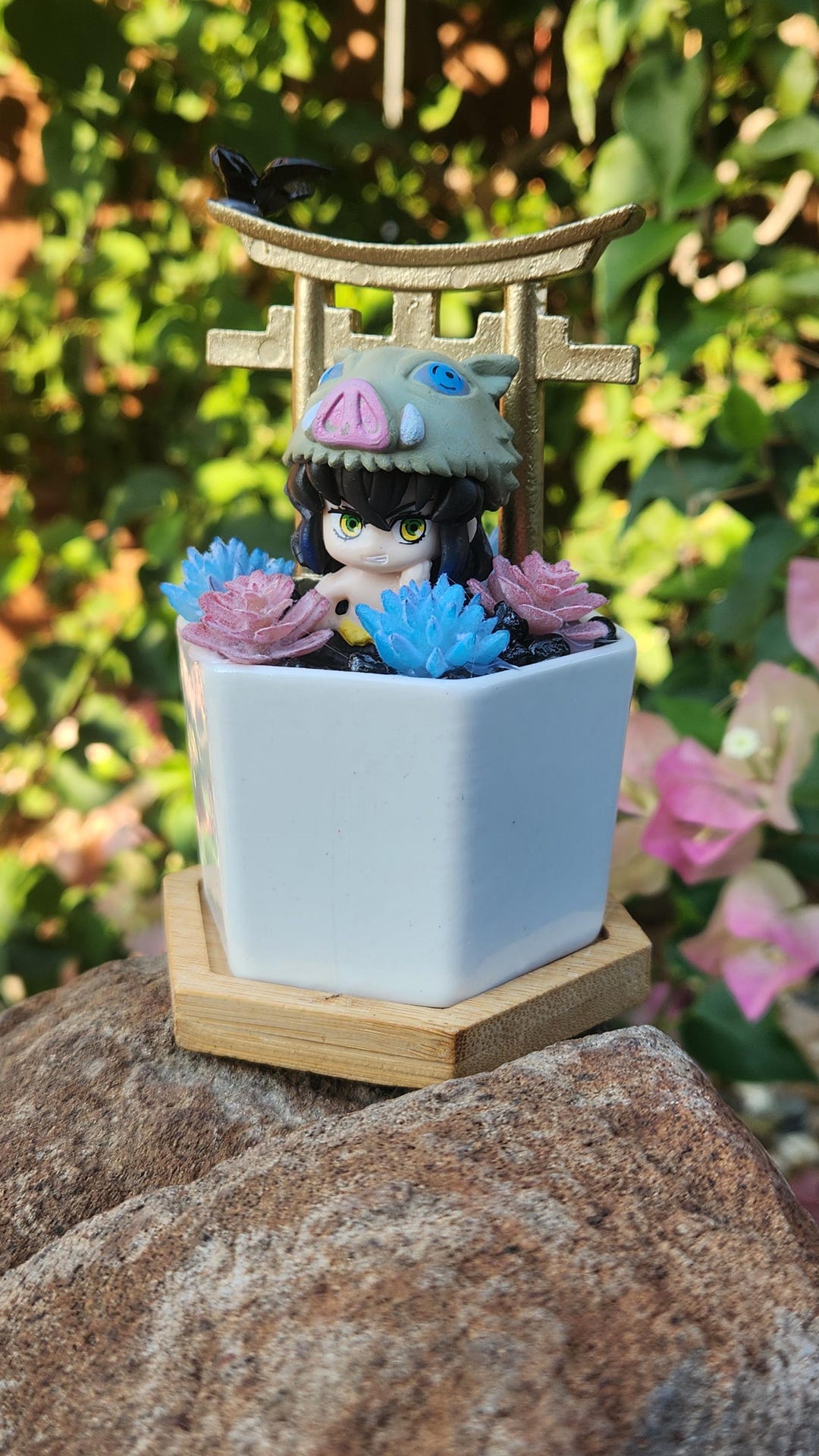 DEMON SLAYER Kimetsu No Yaiba - Hand Made Succulent Pot Curations ...