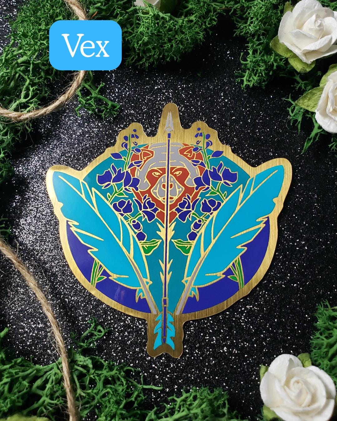 Vox Machina DND Sticker - Individual and Set - Gold Foil - Dungeons and ...