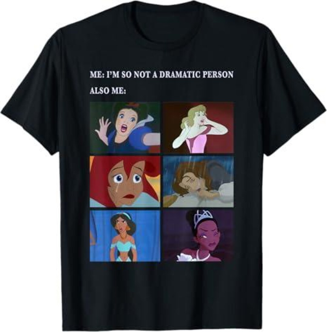 Princess Not Dramatic Meme Panel T-shirt - Etsy