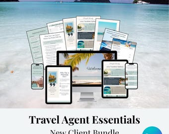 Travel Advisor Essentials Bundle: Client Welcome Kit, Forms, Templates ...