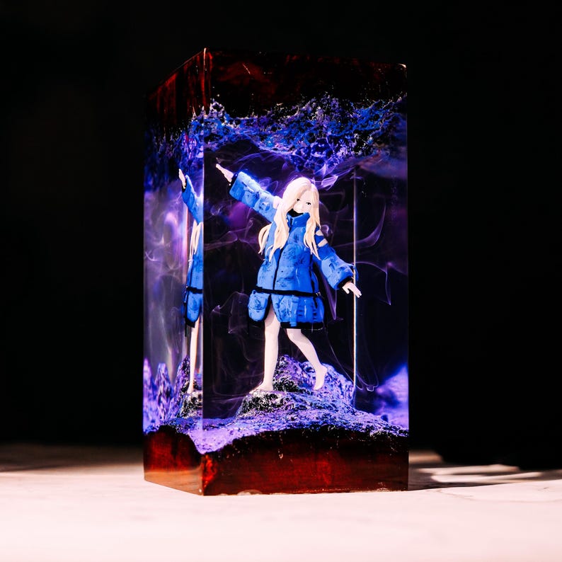 Pragmata DIANA Android Girl Video Game Lamp, Epoxy Night Light, Unique ...