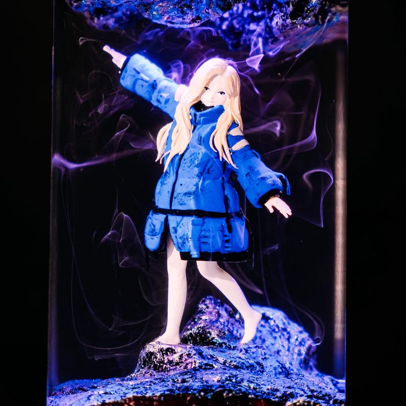 Pragmata DIANA Android Girl Video Game Lamp, Epoxy Night Light, Unique ...