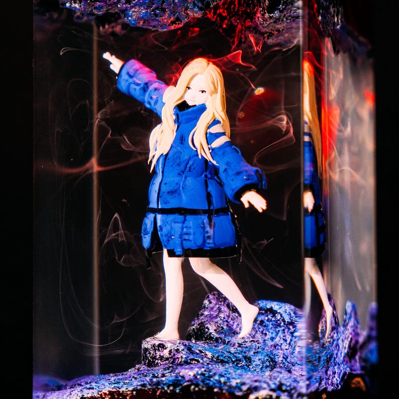 Pragmata DIANA Android Girl Video Game Lamp, Epoxy Night Light, Unique ...