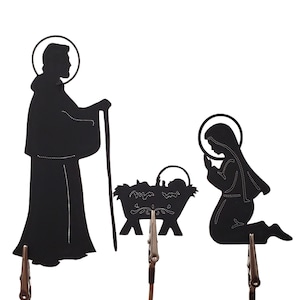 Nativity Shadow Puppets | Christmas Story | Catholic Christian Holy ...