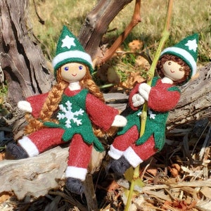 Elf Doll - Christmas Girl Elf - Cute Elf Dolls - Wildflower Toys ...