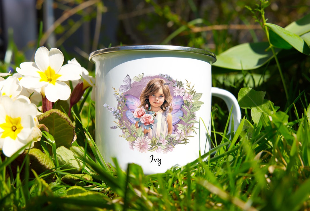 Personalized Fairy Camp Mug | Kids Custom Hot Chocolate Cup Kid ...