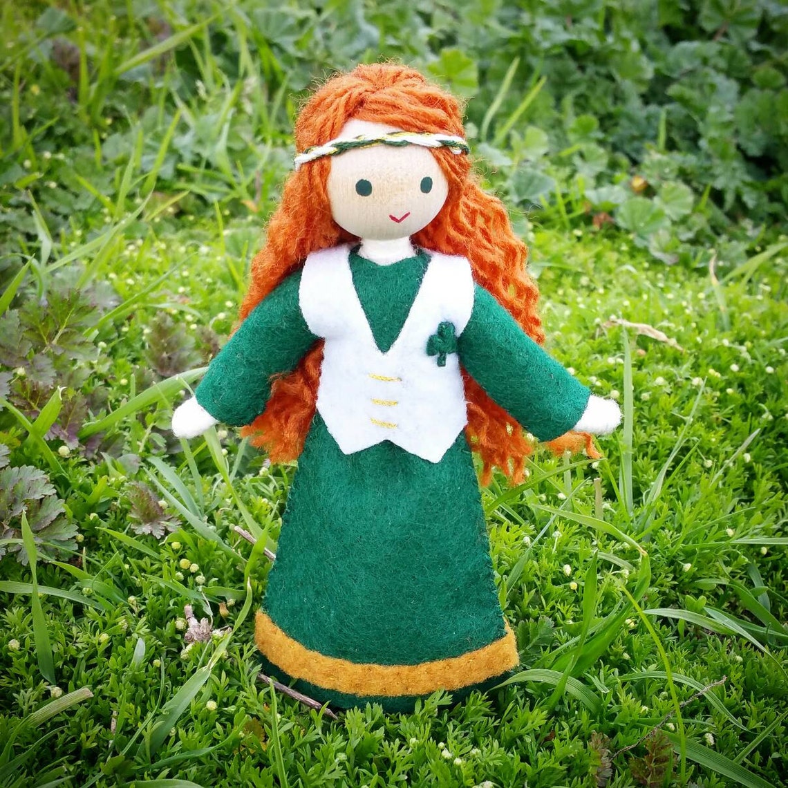 Leprechaun Doll St. Patrick's Day Leprechaun Girl - Etsy Canada