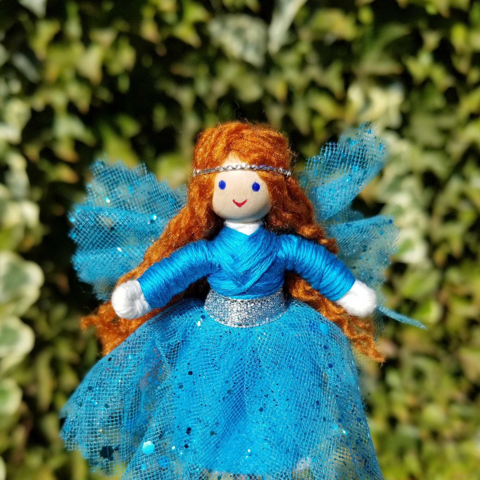 Blue Fairy Doll Toy Choose Hair Color/skin Tone - Etsy