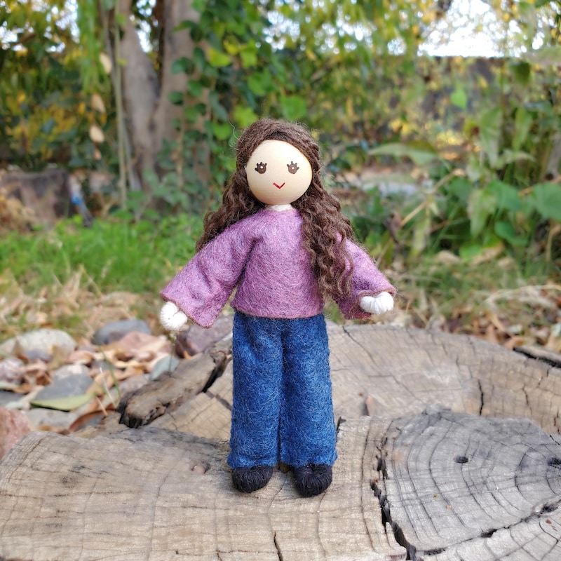Felted Miniature People - Etsy