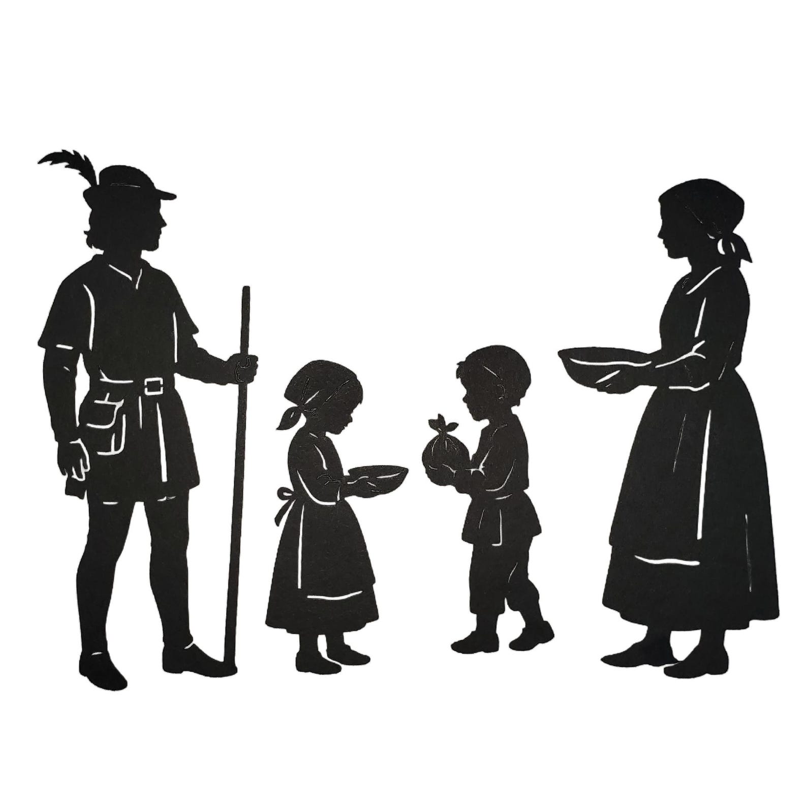 Medieval Castle Shadow Puppets Set - Etsy