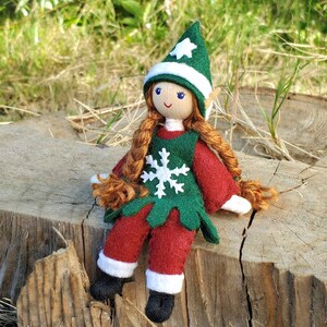 Elf Doll - Christmas Girl Elf - Cute Elf Dolls - Wildflower Toys ...
