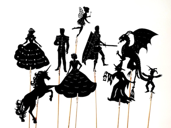 Fairytale Shadow Puppets - Etsy