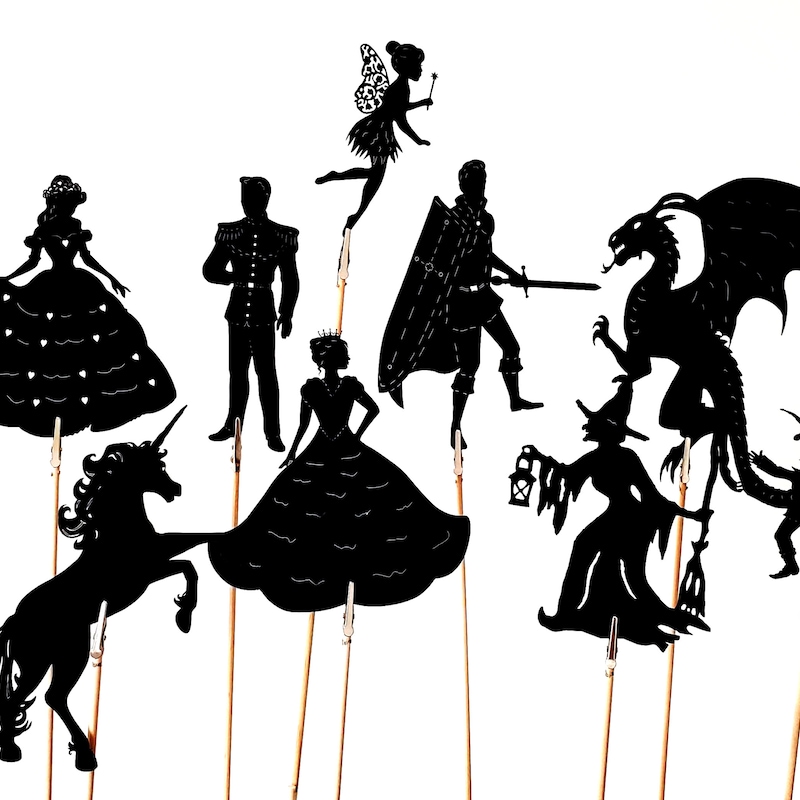 Shadow Puppet Fairy Tales - Etsy