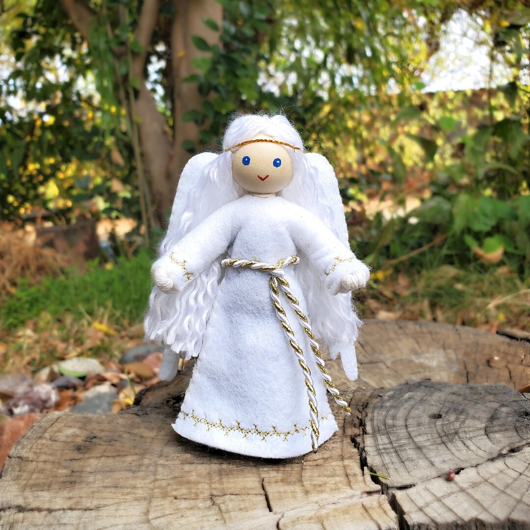 Angel Doll - Guardian Angel Saint Dolls - Catholic Saint Christmas ...
