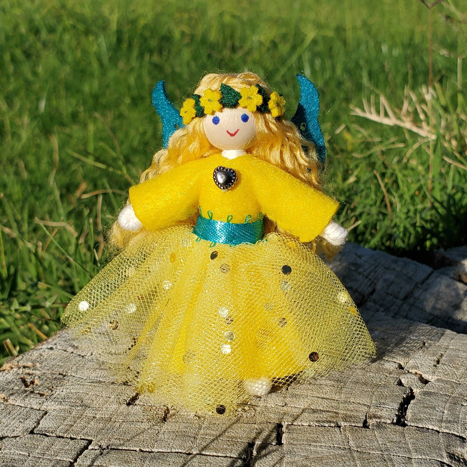 Mini Fairy Doll Toy Flower Fairy Handmade Small Fairy Doll - Etsy