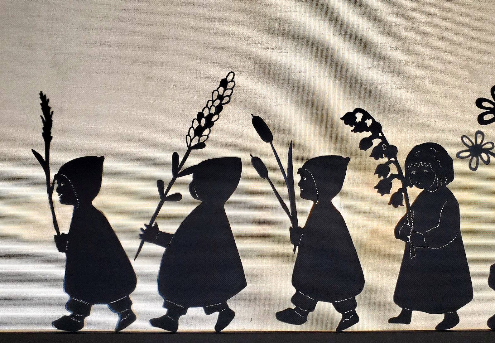 Root Children Shadow Puppets for Story Telling. Waldorf Steiner Shadow ...