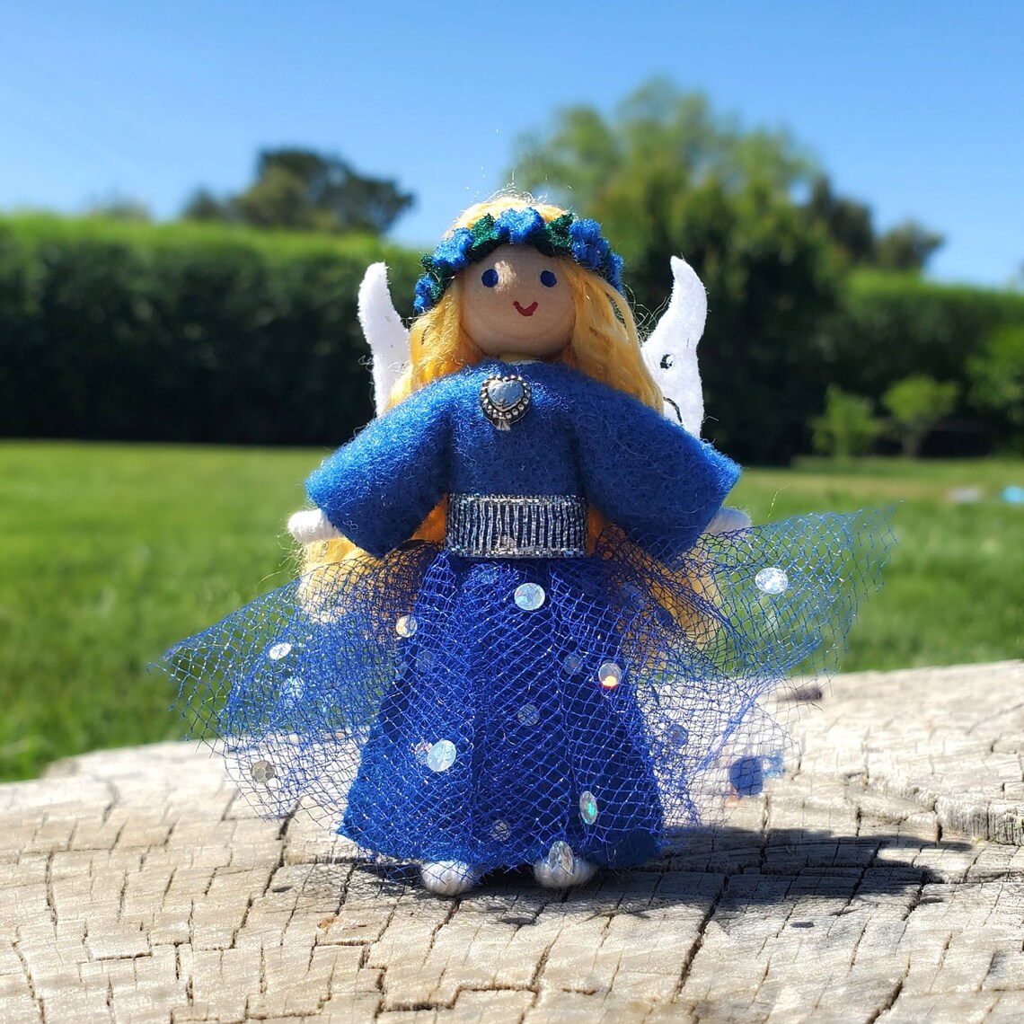 Mini Fairy Doll Toy Flower Fairy Handmade Small Fairy Doll - Etsy