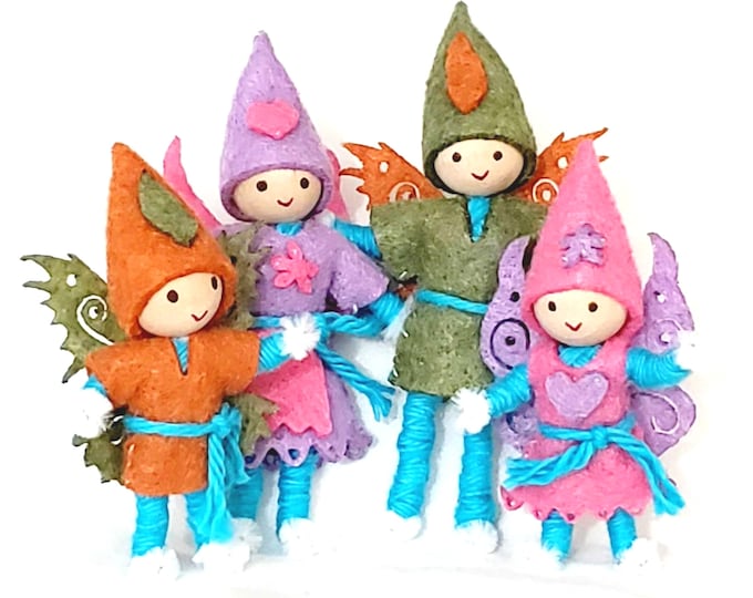 Fairy Kit 3 Fairies,fairy Dolls,diy Fairy,kids Craft Kit,kids Crafts ...