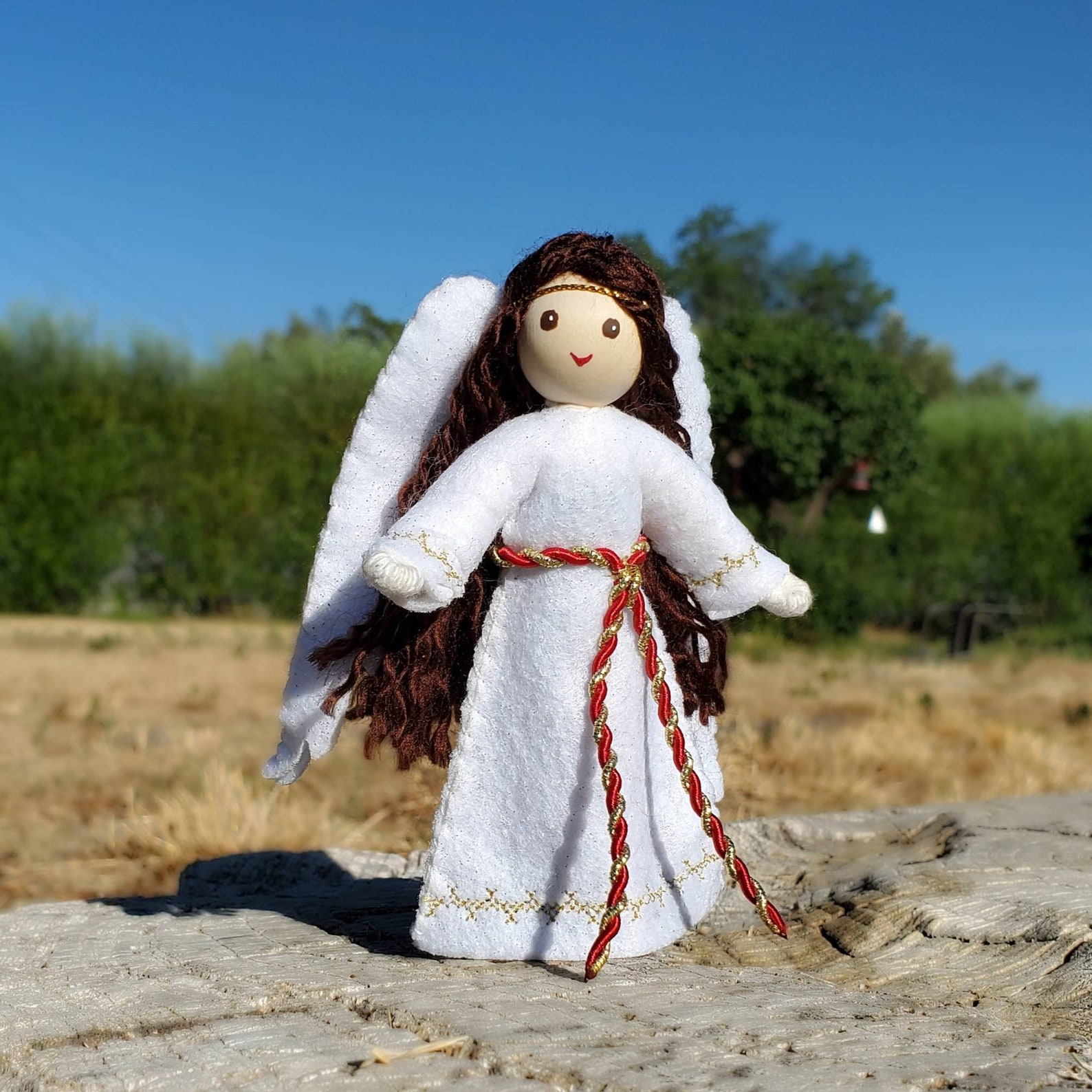 Angel Doll Guardian Angel Doll Saint Dolls Catholic - Etsy