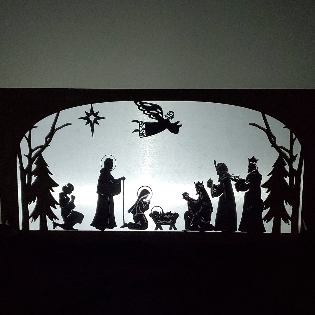 Nativity Shadow Puppets | Christmas Story | Catholic Christian Holy ...