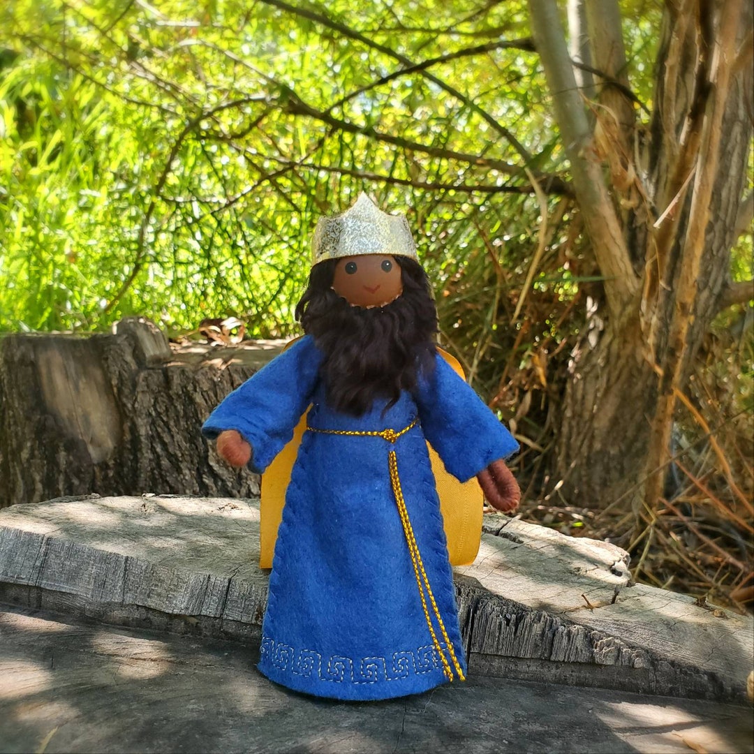 King Doll Dollhouse Castle King Doll Bendy Doll - Etsy