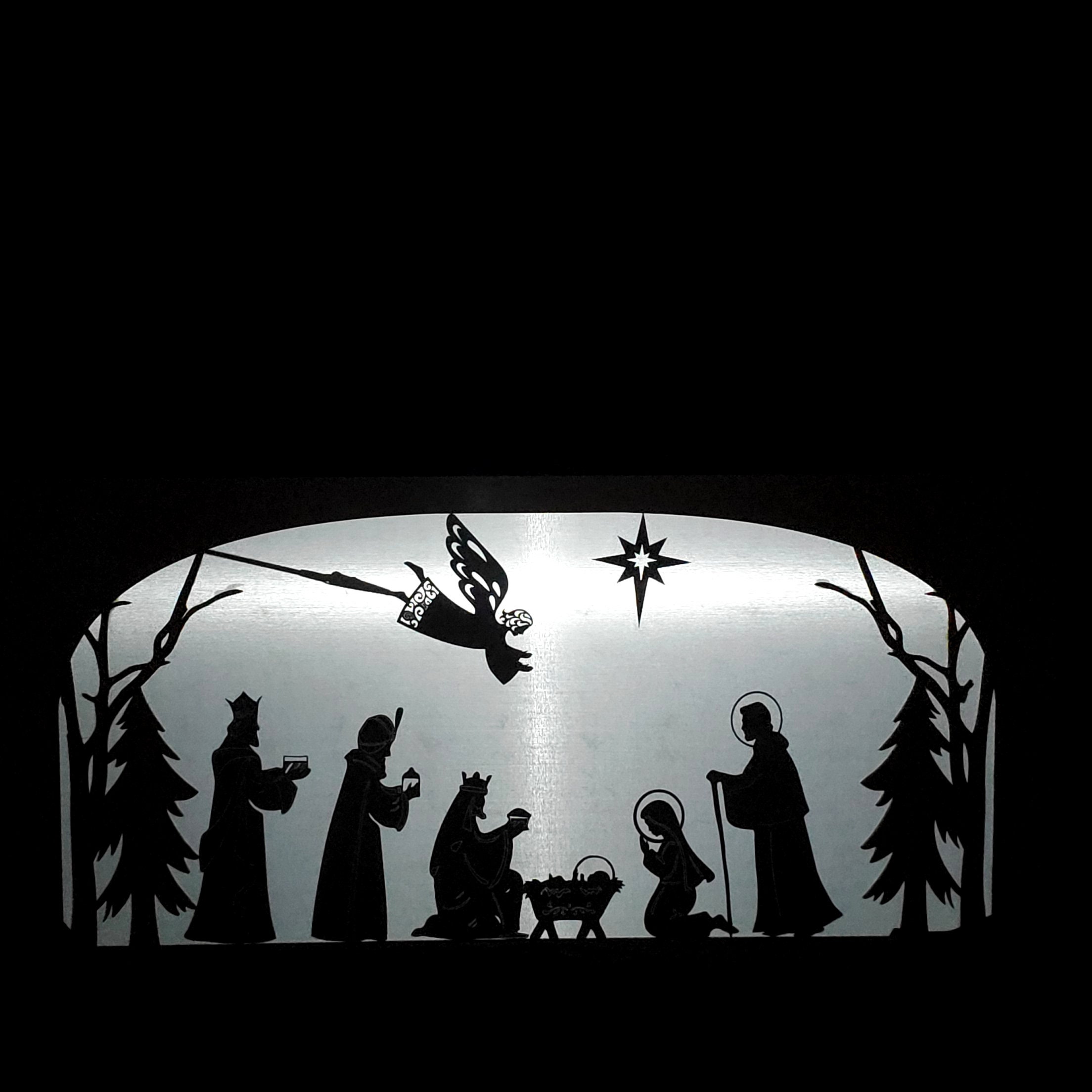 Nativity Shadow Puppets | Christmas Story | Catholic Christian Holy ...
