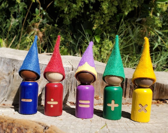 Waldorf Inspired Math Gnomes Homeschool - Etsy