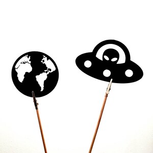 Outer Space Shadow Puppets, Shadow Puppet Theater - Etsy