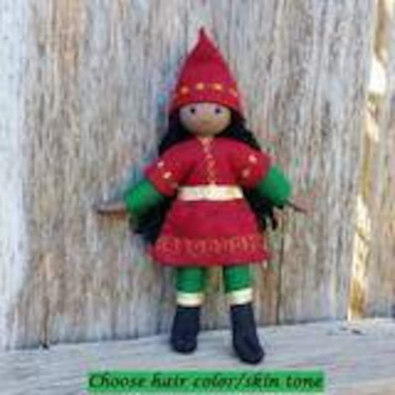 Elf Doll Figurine Christmas girl elf cute elf dolls Elves | Etsy