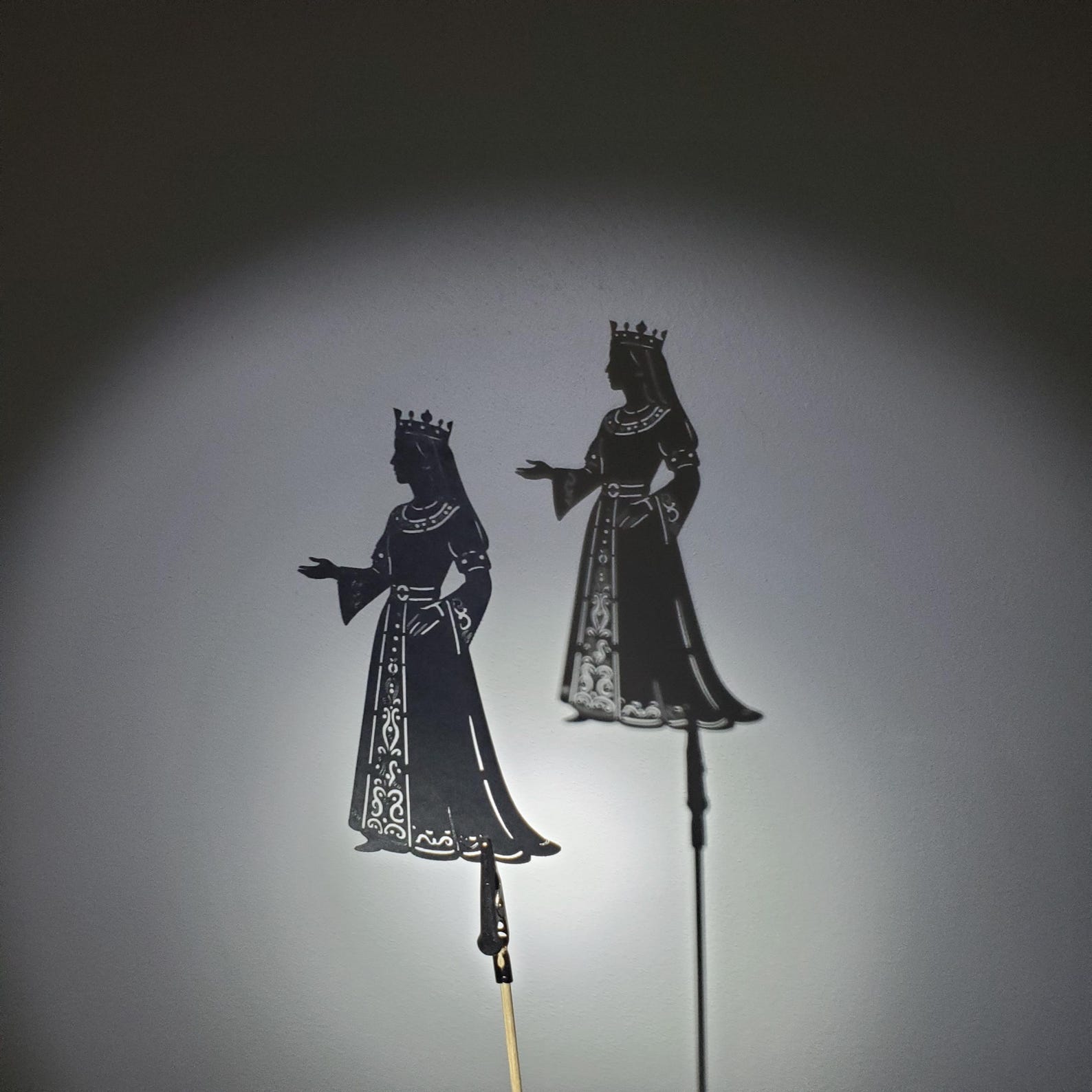 Medieval Castle Shadow Puppets Set - Etsy