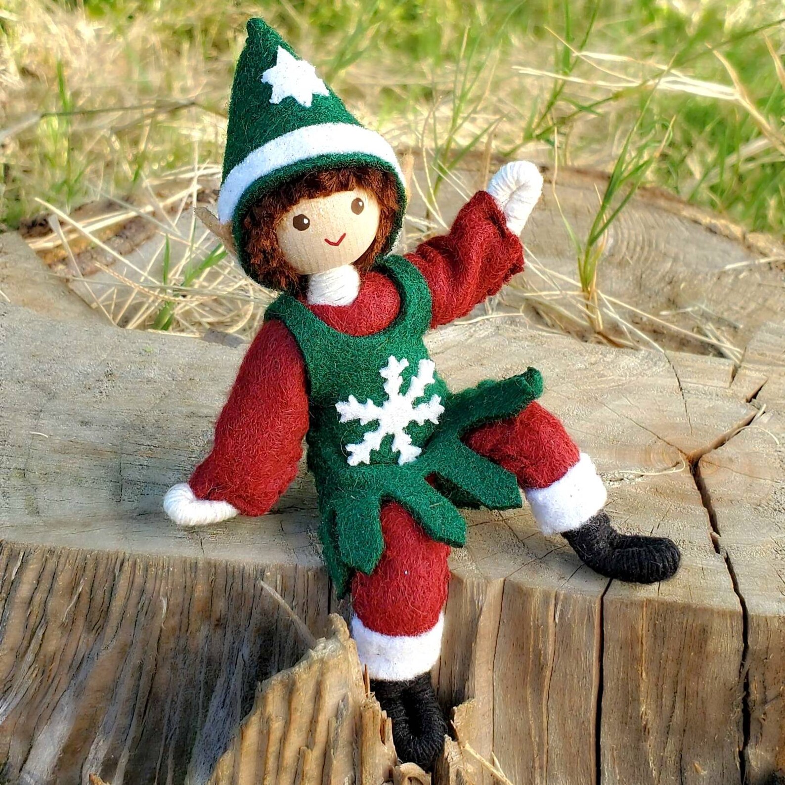 Elf Doll - Christmas Boy Elf - Cute Elf Dolls - Wildflower Toys ...