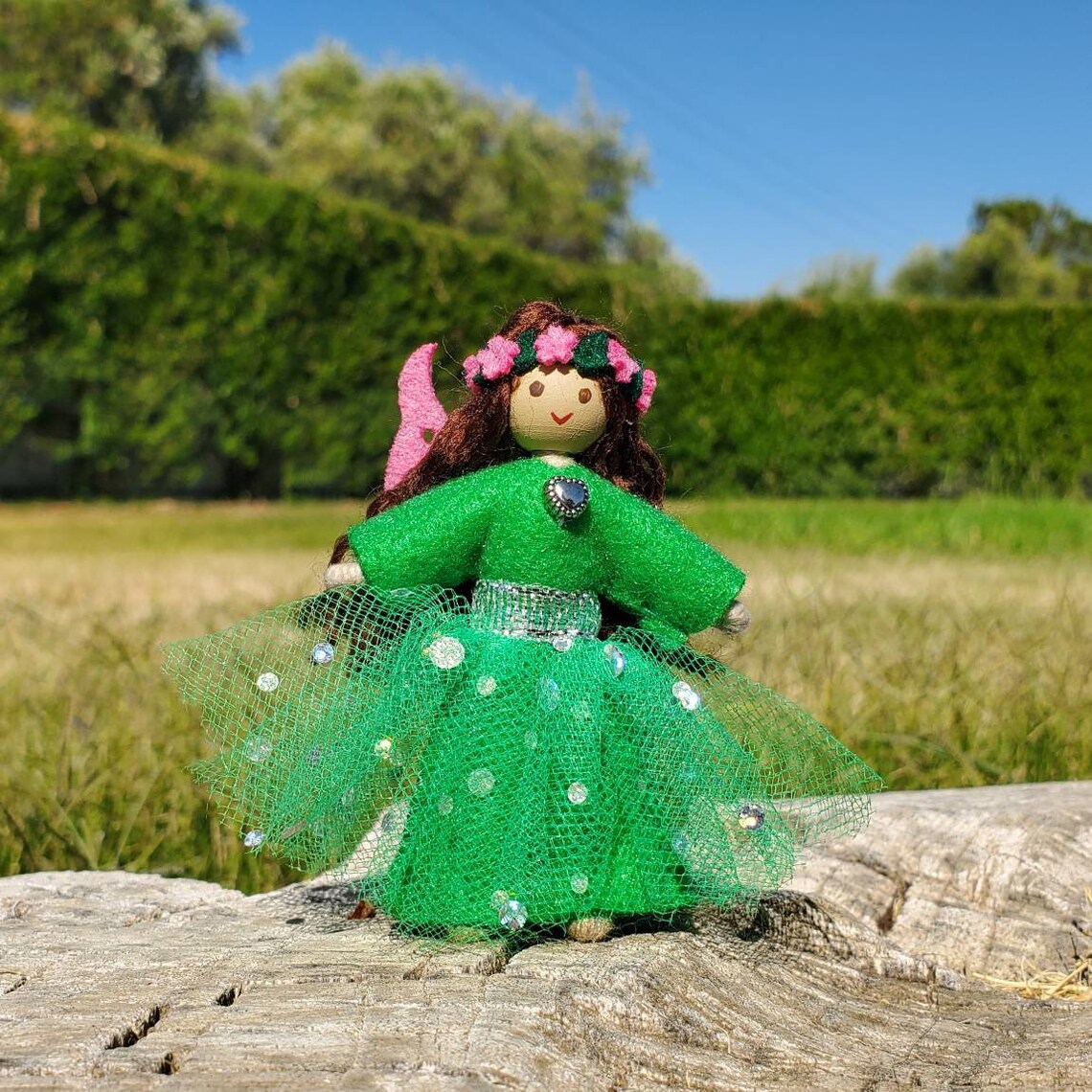 Mini Fairy Doll Toy Flower Fairy Handmade Small Fairy Doll - Etsy