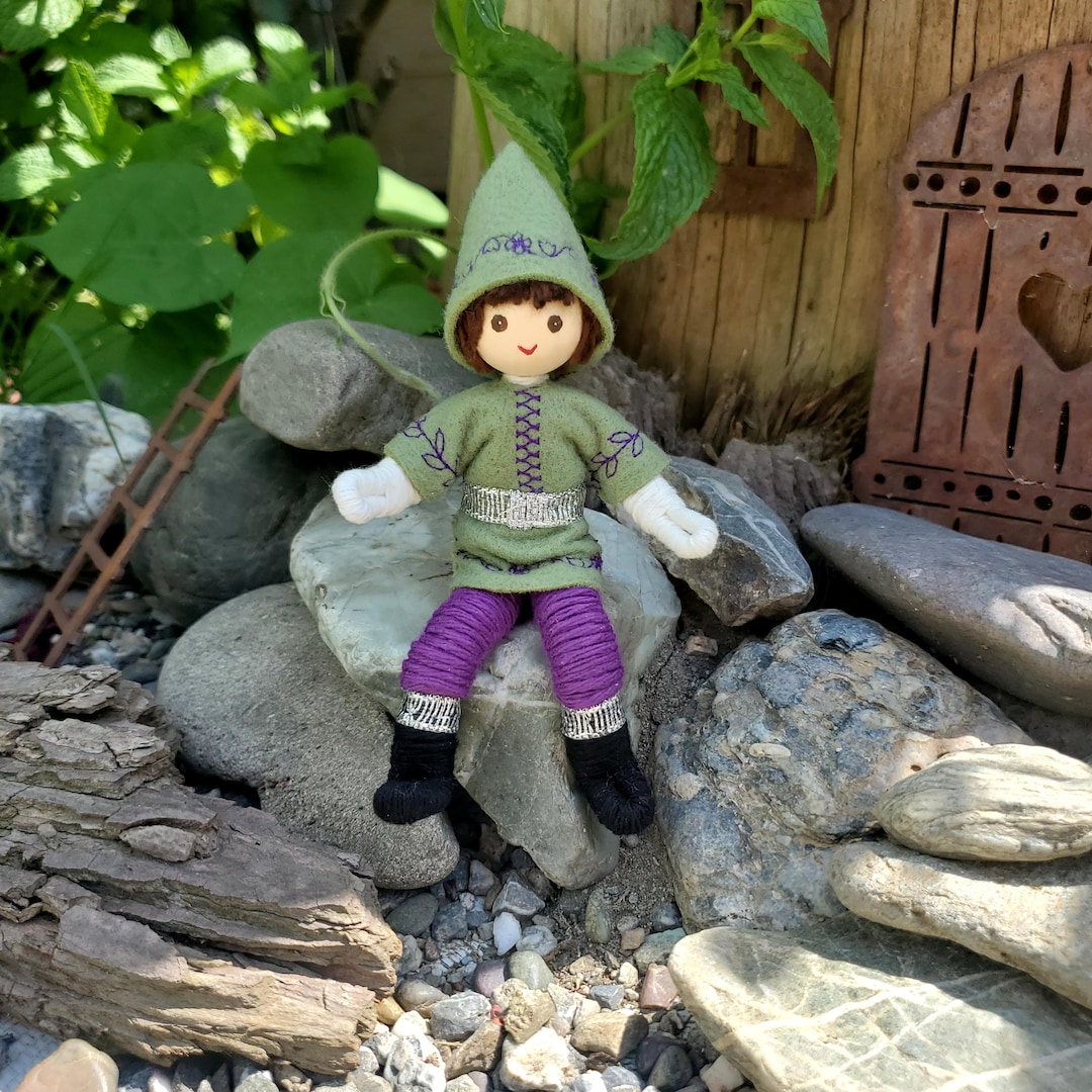 Handmade Spring Kindness Elf Doll – Customizable Posable Boy Doll ...