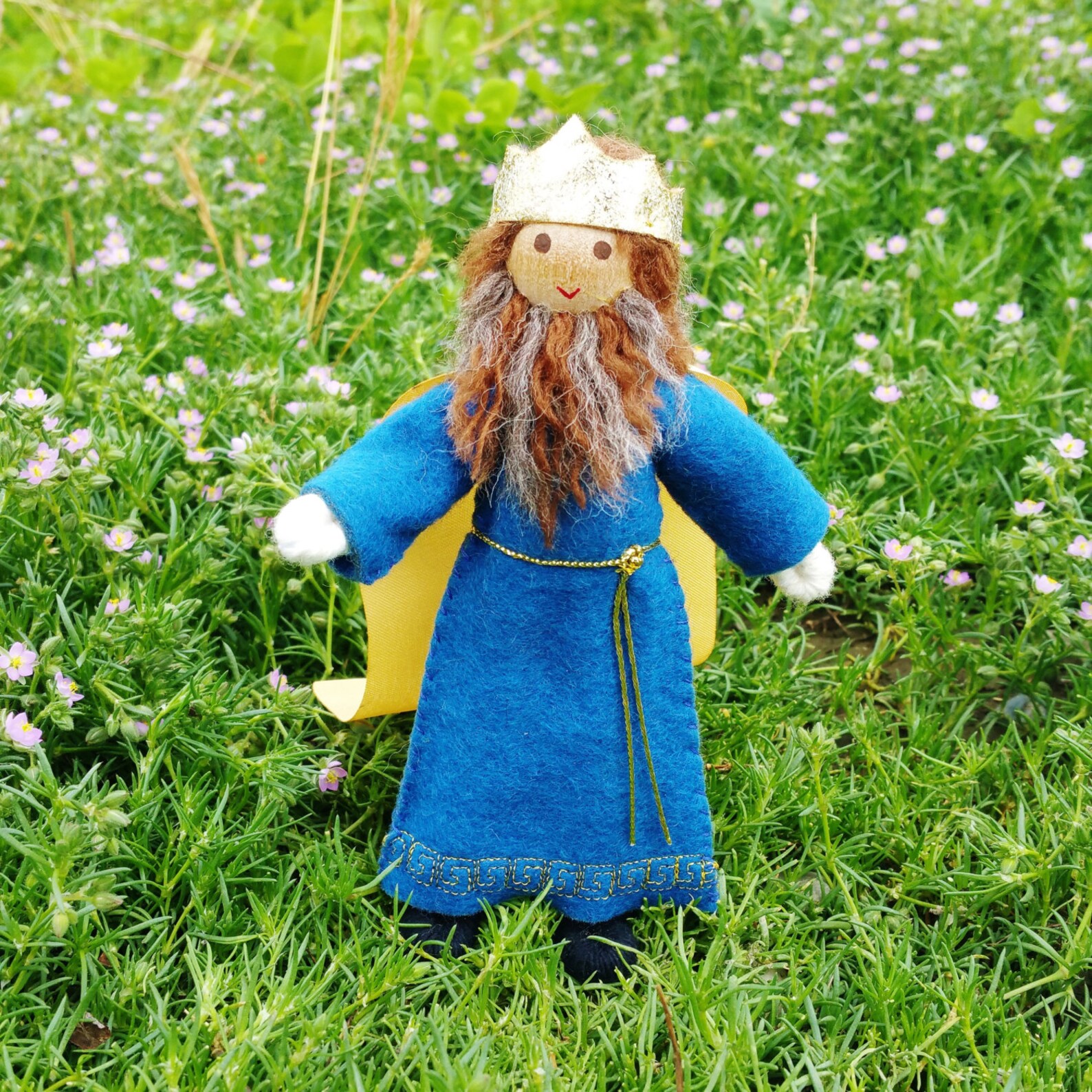 King Doll Dollhouse Castle King Doll Bendy Doll - Etsy