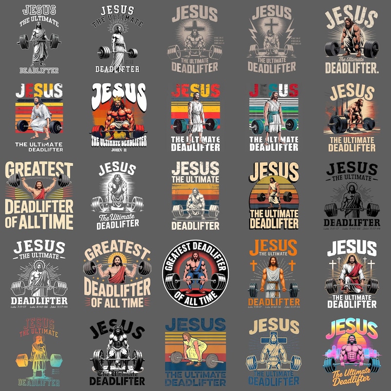 Christian Workout Art - Etsy