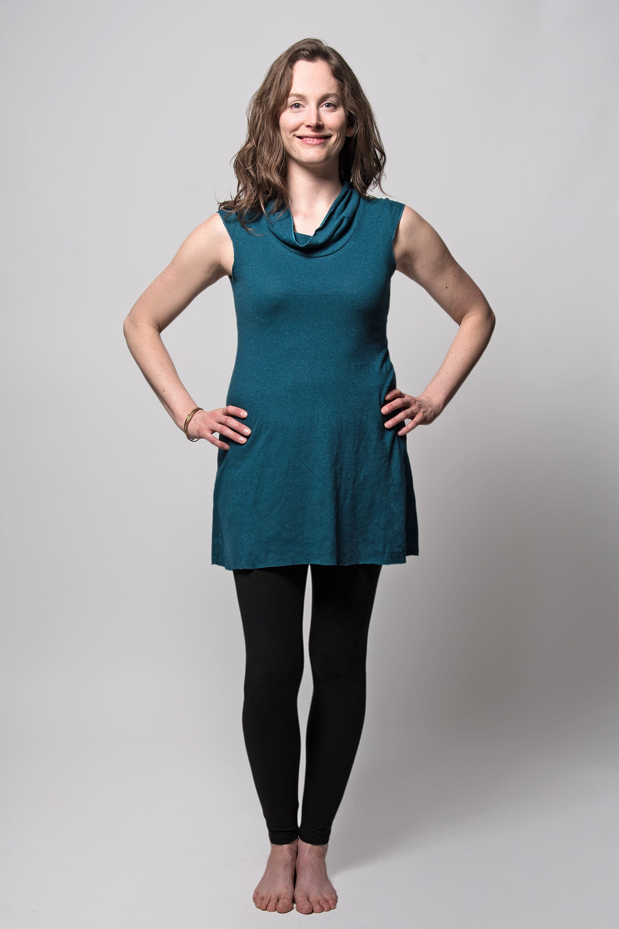 Organic Solstice Tunic cowl Neck Aline Hemp/organic Cotton Knit Hemp ...