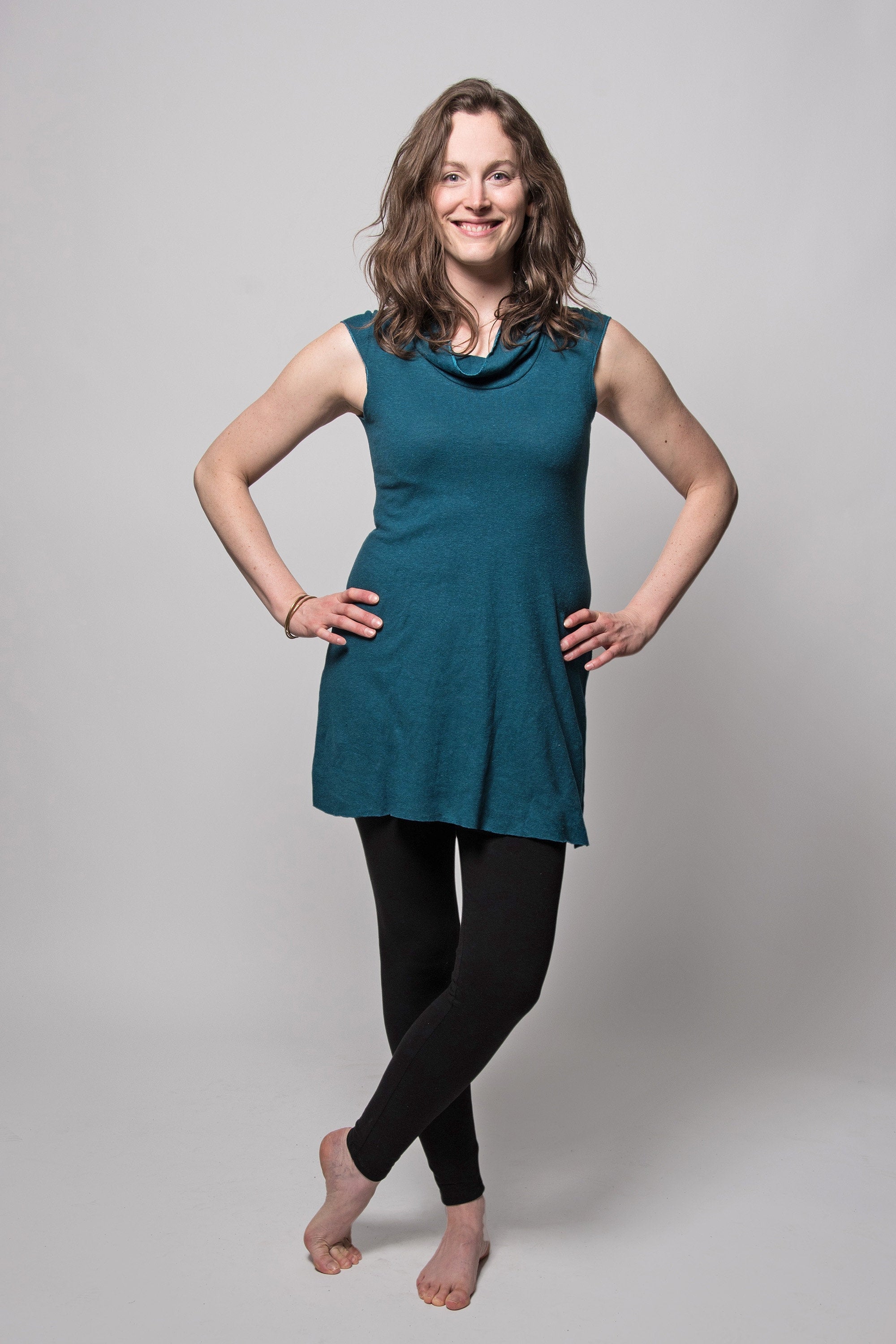 Organic Solstice Tunic (cowl Neck - Aline - Hemp/organic Cotton Knit ...