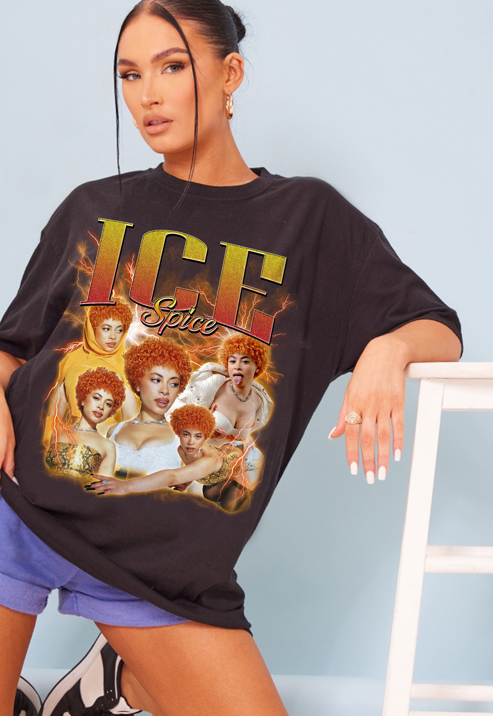 Ice Spice Rapper Shirt, Ice Spice Munch Bikini Bottom Shirt ...