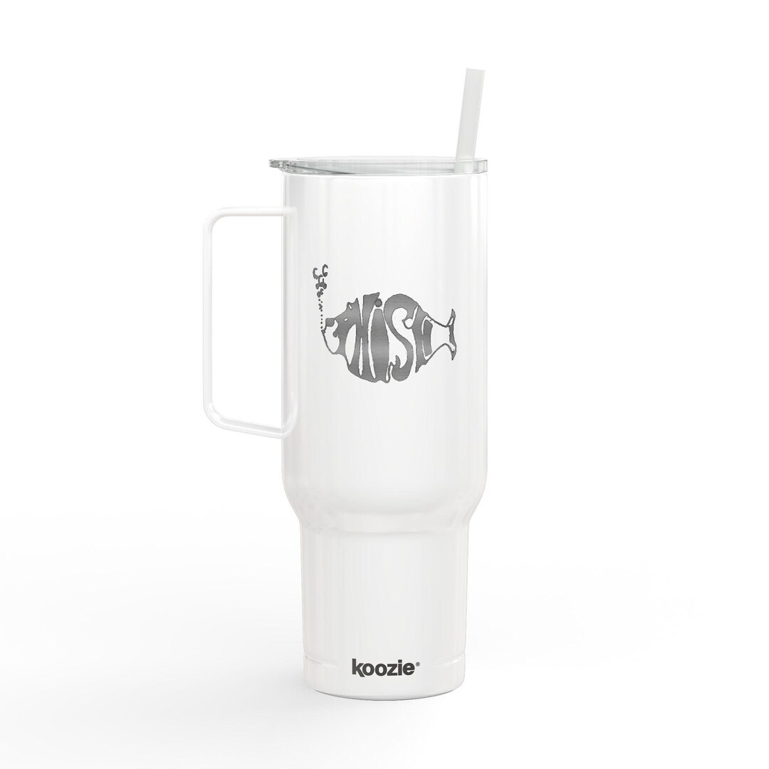 Phish Fish Logo Tumbler | Engraved 40oz Insulated Travel Mug | Jam Band ...