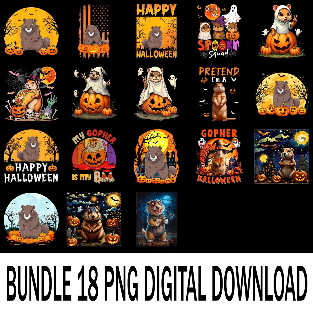 Gopher Witch Halloween PNG, Funny Taco Cosplay Clipart, Spooky Skull ...