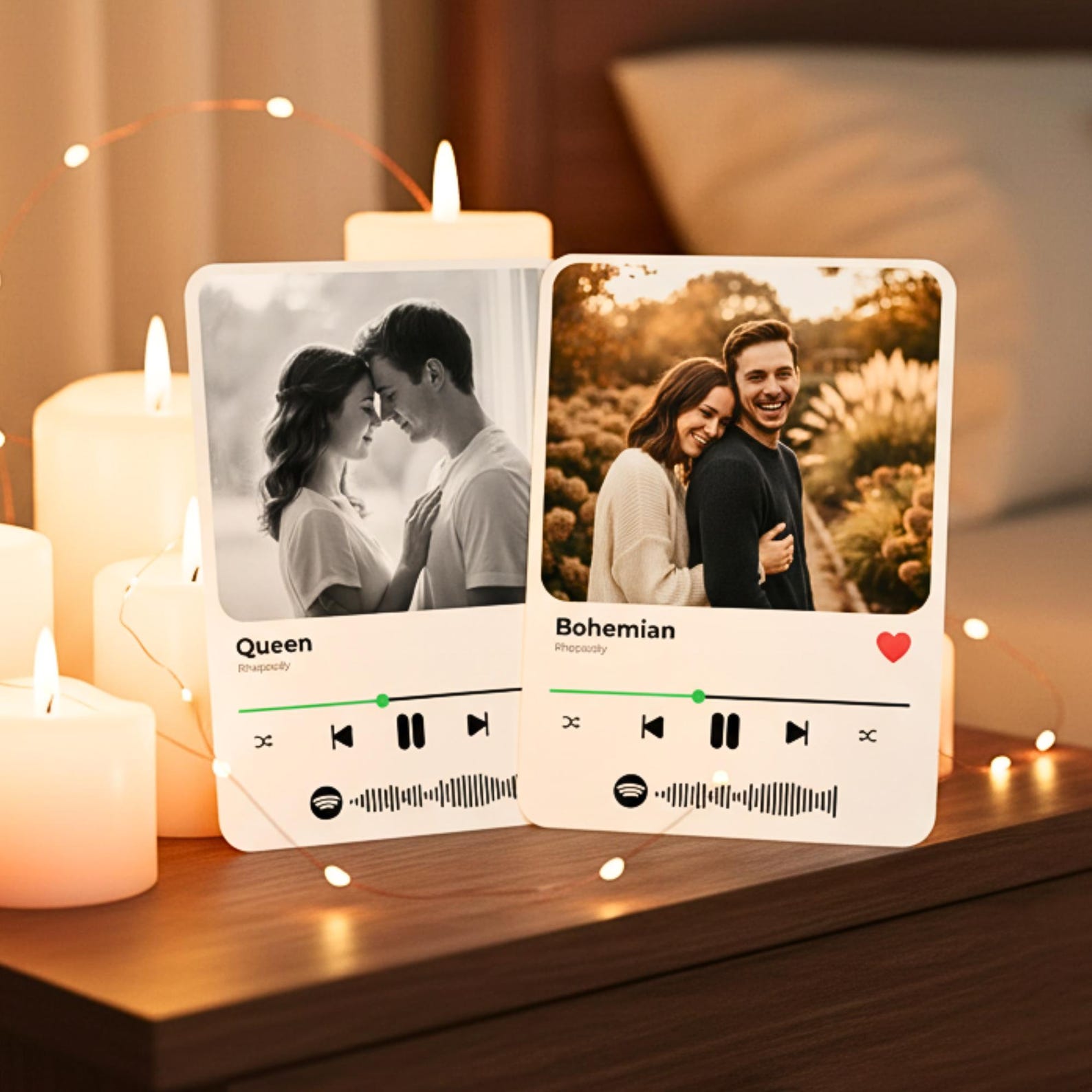 Spotify Wallet Card | Custom Music Gift | Gift for Him & Her | Digital ...