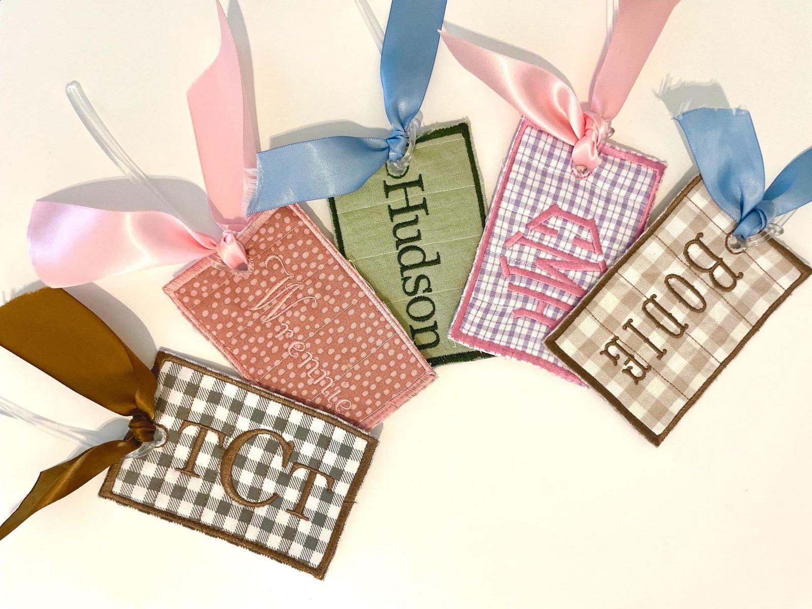 Oval In-the-hoop Appliqué Ornament Set, Christmas Appliqué Tag ...